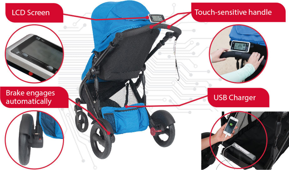Britax E-Brake Stroller — Baby Zone